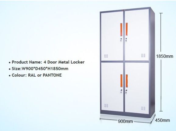 Four Door Steel Locker - Poh Wah Access & Engineering | Reliable ...